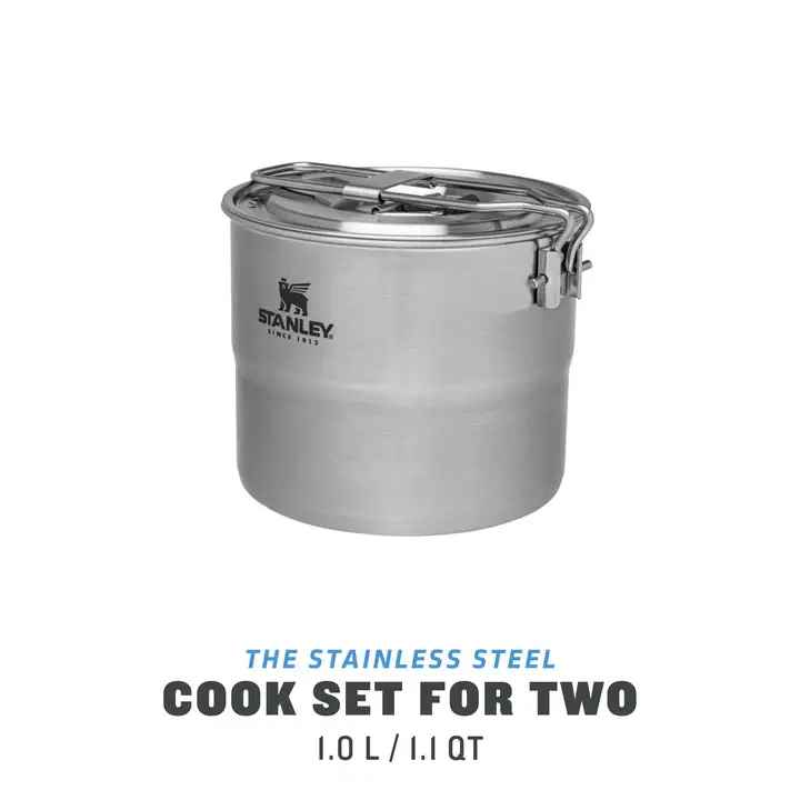 Stanley Stainless Steel Cook Set For Two 1.0L - Dirt Road Outfitters